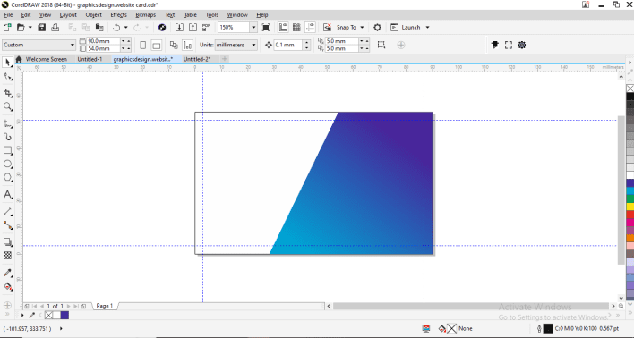 How to Design a Visiting Card in CorelDRAW – Step-by-Step Guide